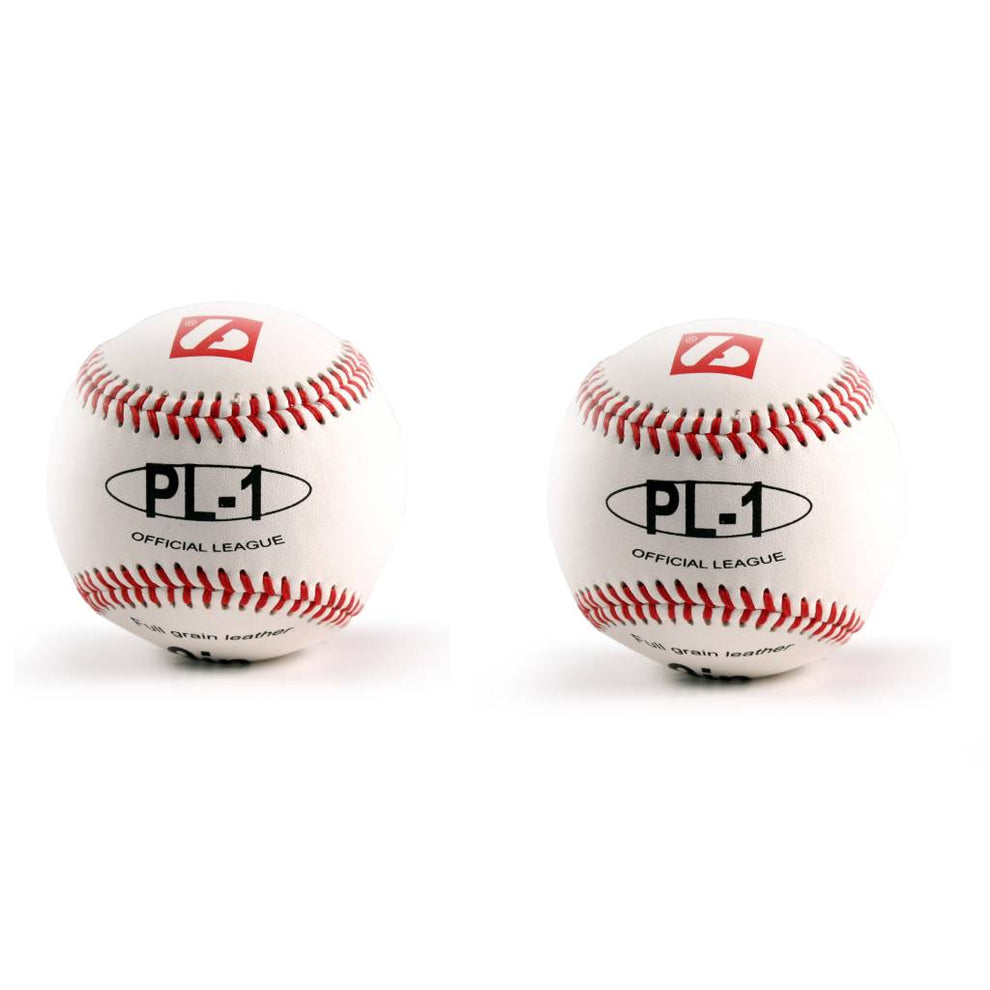 PL-1 Elite match baseball, Size 9" White, 2 pièces – barnettsports